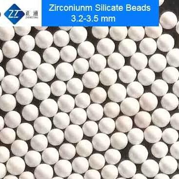 中国 2.2 - 2.5mm 65のジルコニウム酸化物の球、0.6 - 0.8mmのジルコニアの製粉媒体 販売のため