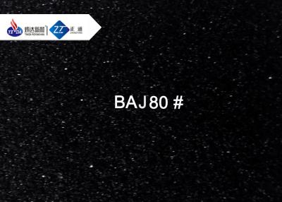 中国 高い純度の黒の酸化アルミニウムの発破媒体Al2O3 80%最低J16# - J240# 販売のため