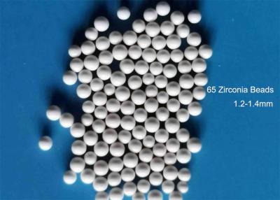 Chine Perles de meulage de silicate de zirconium de médias de bonne à l'impact zircone de résistance pour la couche de peinture à vendre