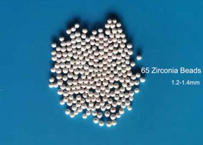 Chine Perles de meulage de silicate de zirconium de médias de bonne à l'impact zircone de résistance pour la couche de peinture à vendre