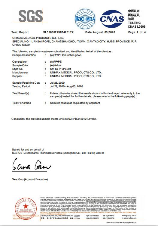 AAMI - Unimax Medical Products Co., Ltd