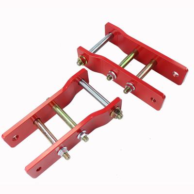 Cina i dispositivi d'ancoraggio posteriori a 2 pollici della molla a lamelle 4x4 sollevano il materiale dell'acciaio di spessore di 8mm in vendita