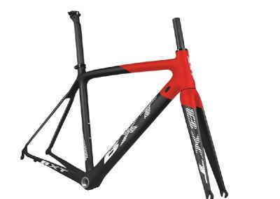 Cina fibra del carbonio di 700C Rim Brake Bike Frame Full che corre la gomma massima 23C di Frameset della bici della strada in vendita