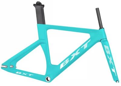 Cina ingranaggio fisso Frameset del carbonio 700C della fibra del carbonio della strada della bici della struttura della corsa della bici piena del TT in vendita