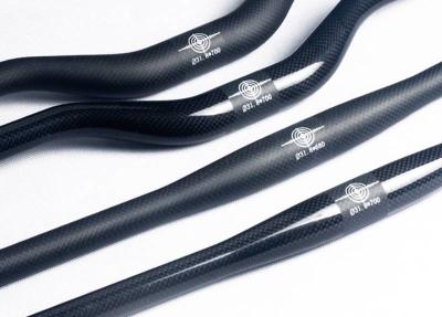 Cina Aumento aereo del manubrio della bici della strada del carbonio del tessuto di T1000 3K 30 gradi in vendita