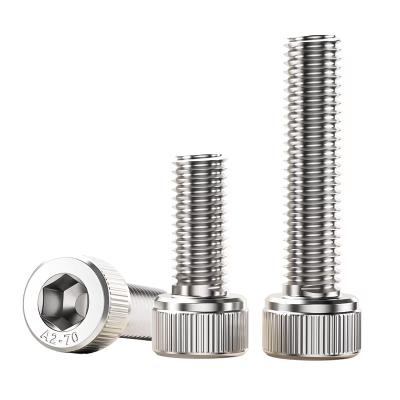 China Stainless Steel Hex Socket Head Bolts / Screws 304 316 Grade Corrosion Resistance OEM for sale