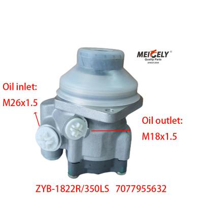 China Stock Sinotruk Howo Engine Parts 7077955632 Power Steering Pump for sale