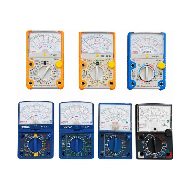 IMHOO HD-390D Analog Pointer Multimeter AC DC Voltage 10A Auto Off Multi Meter Multimetro Shockproof Appliance Repair ODM CE