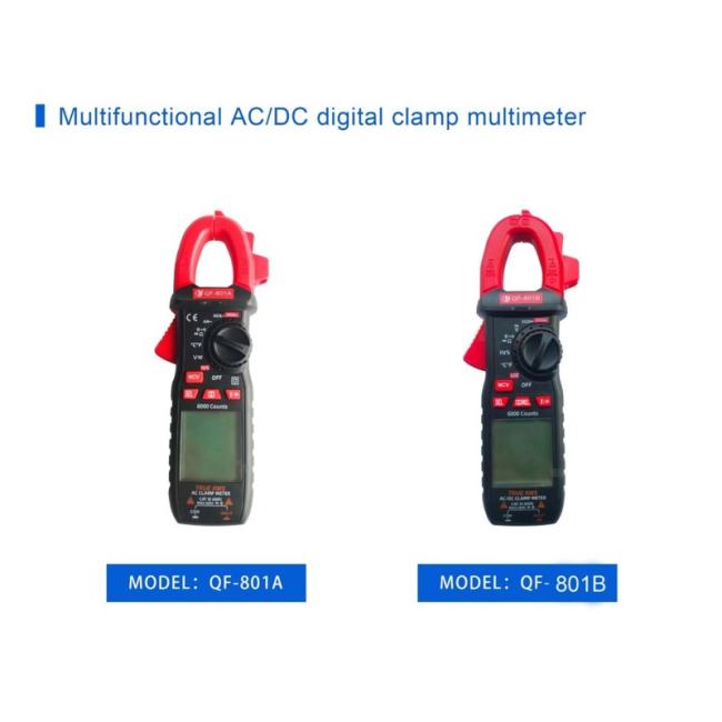 Clamp Meter TP602 AC 600A True RMS NCV Digital Multimeter Tester Multi Meter Multimetro Industrial Maintenance CAT III