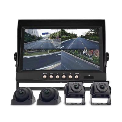 China 10 Inch 4 Channel AHD 1080P Vehicle Monitoring System with HD IR Night Vision for Trucks and Commercial Vehicles for sale