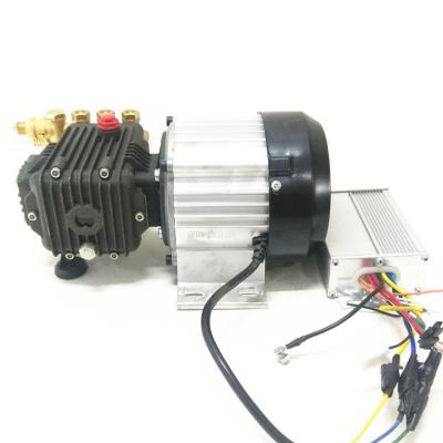 China POWERJET mobile pump motor unit 48V 500W stepless adjustable flow fogging machine 0-60V 0-8LPM misting machine for sale