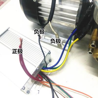 China POWERJET mobile pump motor unit 48V 500W stepless adjustable flow fogging machine 0-60V 0-8LPM misting machine for sale