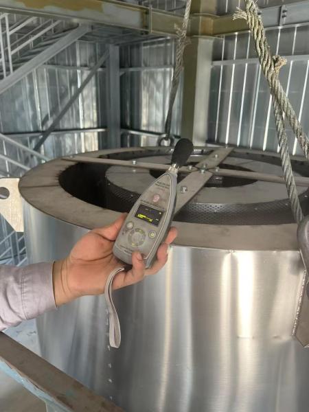 Quality Powder Coating Noise Attenuator Fire Resistant Vent Silencer Customized Up To for sale