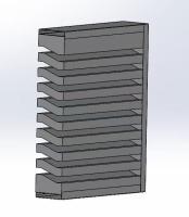 Quality Lightweight Acoustic Louvre Thin Structure Sound Attenuator Air Conditioning for sale