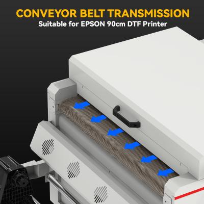 中国 90cmのエプソンDTFプリンタのために 90cmのDTFシェーカードライヤー機をアップグレードします 販売のため