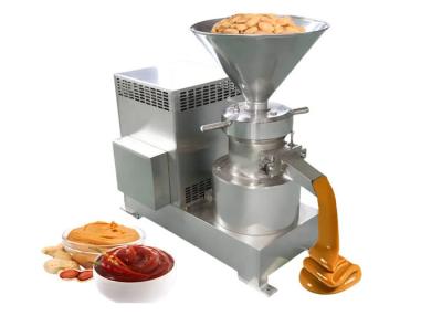 China Nut Peanut Colloid Mill Almond Butter Making Sesame Cocoa Bean Paste Grinding Machine for sale