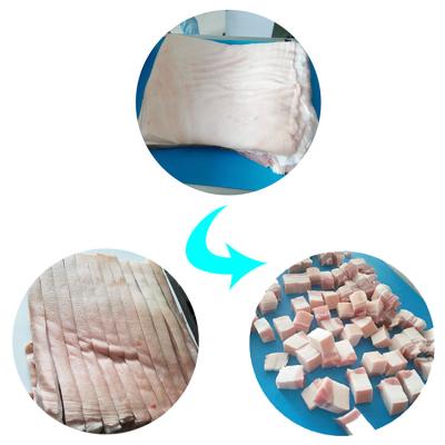 Cina Affettatrice della carne fresca di grande capacità/macchina del taglio a strisce carne fresca in vendita
