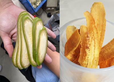 China Tipo largo llantén que procesa la cortadora de la cortadora 800KG/H para los microprocesadores del plátano en venta