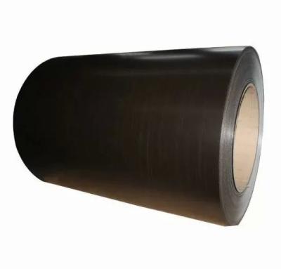 Cina Z100 DX51D Nero Preverniciato Coil di Acciaio Galvanizzato PPGI Coil Zinc Colore 0.2X1250mm in vendita
