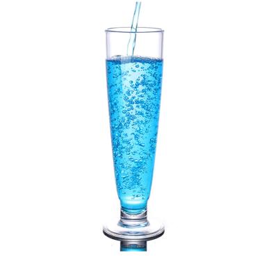 Cina Vetro di plastica Juice Cup 350ml 12oz di Martini dell'imbracatura riutilizzabile infrangibile in vendita