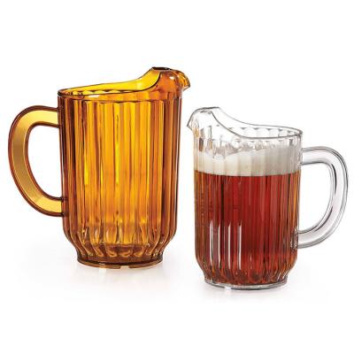 Cina la caraffa per l'acqua di plastica del ristorante del lanciatore della bevanda di 60oz SAN per i partiti si dirige in vendita