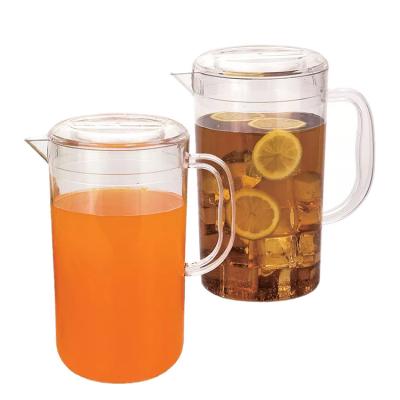 Cina lanciatore di plastica 2L con la caraffa di plastica dell'acqua del coperchio per Juice Beverage freddo caldo in vendita