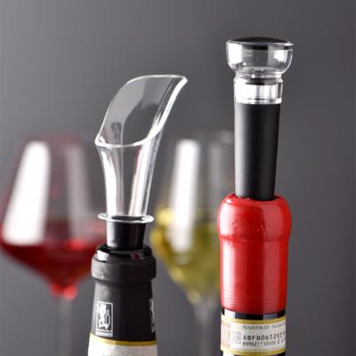 Cina Tappo di plastica del vino del silicone del commestibile e servizio di Pourer Kit Modern Design Oem /Odm in vendita