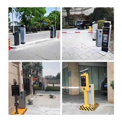 RFID Automatic Parking Barrier Gate LPR Parking Garage Barrier Gate