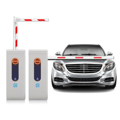 3m Telescopic Boom Parking Garage Entry Gates LPR Parking Barrier Gate System
