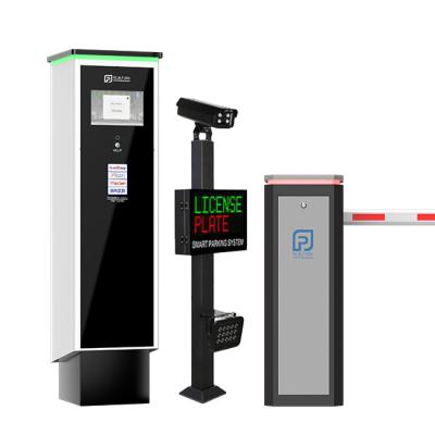 24VDC Motor Car Park Barrier Arm Smart Barrier Gate For LPR Parking Solution