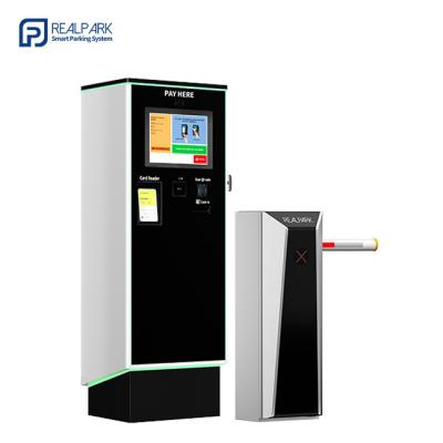 Coin Banknotes Auto Pay Machine Kiosk Parking Pay Station Machines
