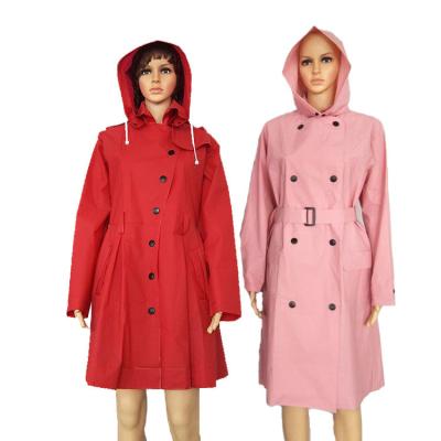 Cina Mac With Hood impermeabile N71 EVA Material standard delle donne di modo in vendita