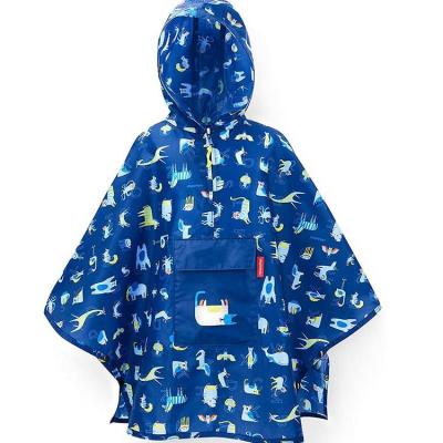 中国 男の子はレインコートのポンチョ0.1mmの厚さMultipatternを防水する 販売のため