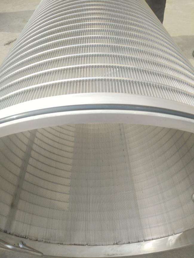 Reverse slotted wedge wire screen pipe product photo