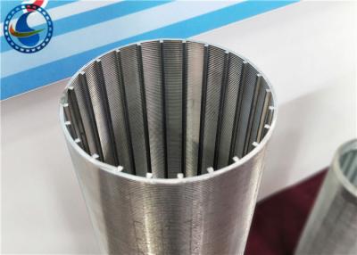 Chine Écran de fil de cale de 304 solides solubles Johnson pour le filtre à tambour à vendre