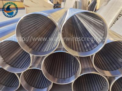 중국 주문 제작된 연속적인 슬롯 존슨 철망 스크린 89 밀리미터 지름 판매용