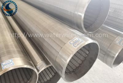 중국 주문 제작된 연속적인 슬롯 존슨 철망 스크린 89 밀리미터 지름 판매용