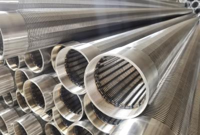 중국 주문 제작된 연속적인 슬롯 존슨 철망 스크린 89 밀리미터 지름 판매용