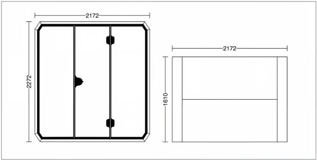 FV-L silence pod size