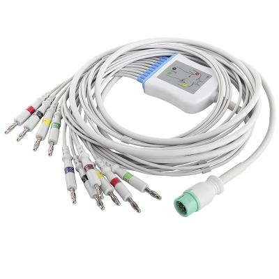 Κίνα Καλώδιο Comen M2461A EKG και καλώδιο συνδετήρων ECG μπανανών IEC 4,0 Leadwires προς πώληση