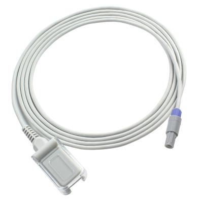 중국 DB9 SpO2 연장 케이블 2.4M 열 가소성 폴리우레탄 수지에 대한 커먼 SpO2 센서 케이블 6Pin 판매용
