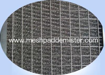 Chine Acier inoxydable adapté aux besoins du client pp de Mesh Pad Mist Eliminator 304/316/316l à vendre