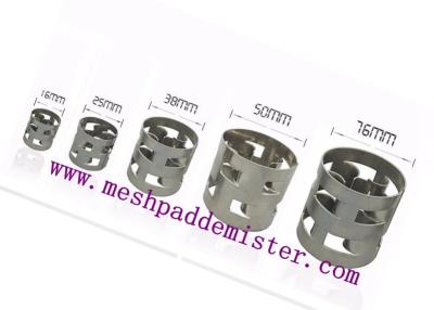 중국 25mm 304 증류탑 폴 링 패킹 0.5 Mm 두께 판매용