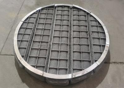 Chine Fil liquide SS316L Mesh Pad Demister de filtre de gaz à vendre