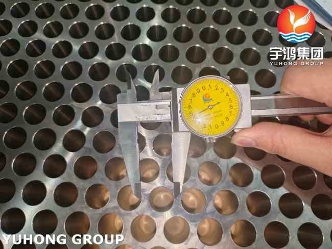 TEMA heat exchanger tube sheet component