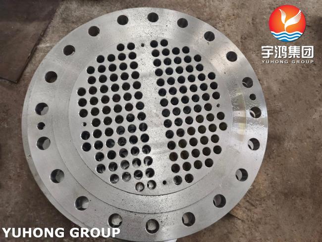 High-Precision ASME SA 266 Gr.2N Stationary Tubesheet for heat exchanger applications
