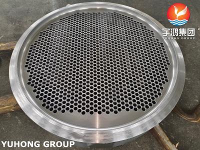 China ASME SA 266 Gr.2N Heat Exchanger Tubesheet With Chemical Requirements for sale