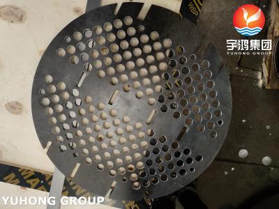 China ASME SA387 Gr.11 Cl2 Heat Exchanger Baffle Plate For Petroleum Refining Hydrogenation Reactor for sale
