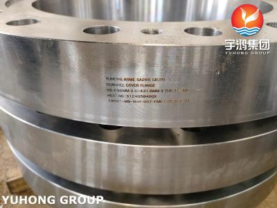 China Channel Cover Alloy Steel Flange ASME SA266 Normalized Heat Exchanger Flange for sale
