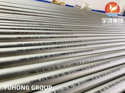 China Nickel Base Alloy Heat Exchanger Tubing ASTM B622 Aloy C22 Seamless Pipe for sale